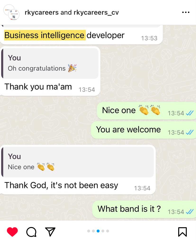 How Fiyin Secured His Second Role as a Business Intelligence Developer - RKY Careers Blog