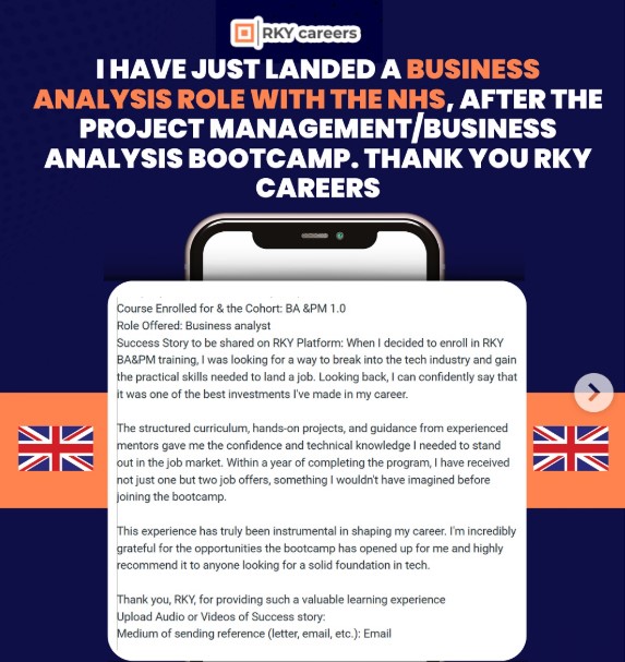 From Bootcamp Graduate to Business Analyst: How RKY Careers PM/BA Bootcamp Paved My Way to the ...