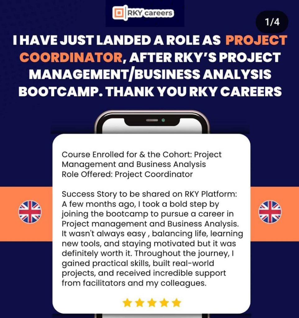 Taking a Bold Step with RKY Careers PM/BA Bootcamp: Debbie"s Project ...