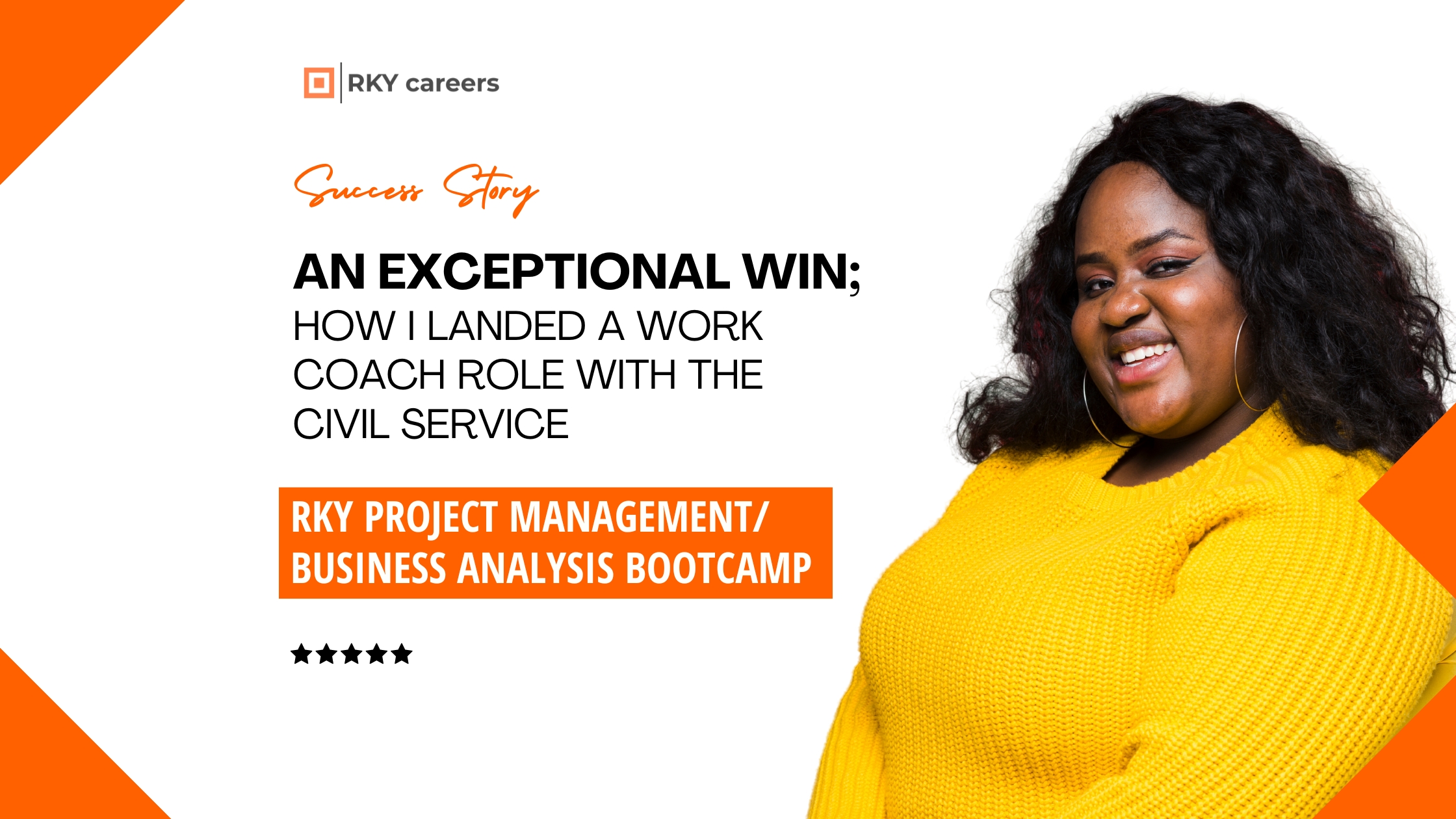 An exceptional win; How i Landed a Work Coach role with the Civil ...